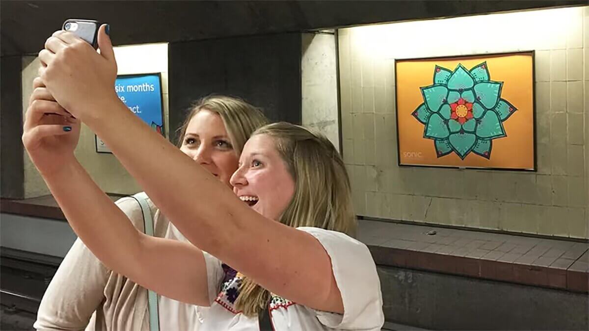 Kiosk and Sonic Transform BART into Art Gallery | Kiosk
